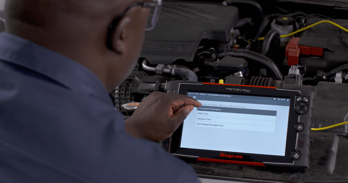 TRITON-D10 diagnostic tester with Labscope - Snap-on